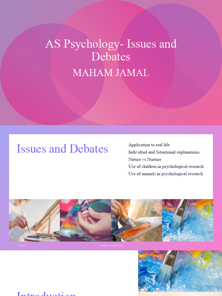 AS Psychology - Issues and Debates | PDF | Intelligence | Psychology