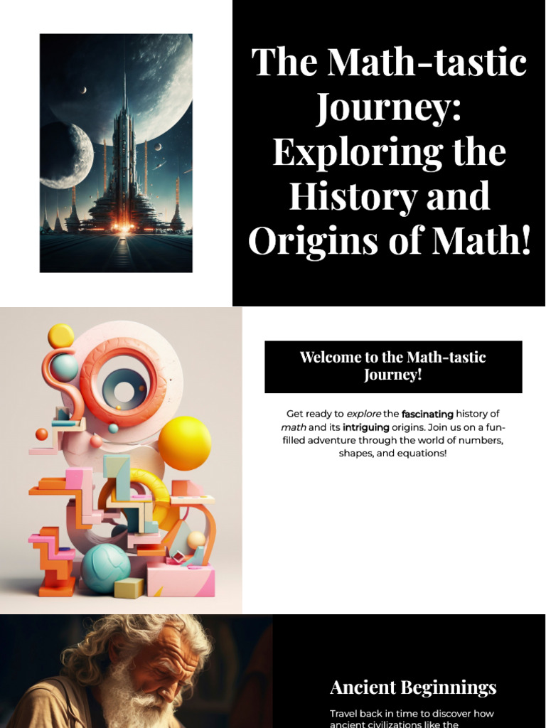 Math-tastic Journey Through History | PDF