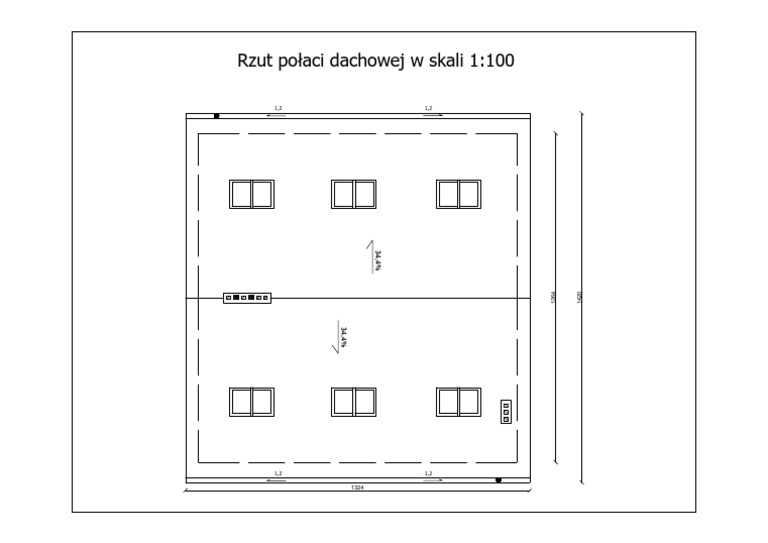 rzut połaci dachowej | PDF
