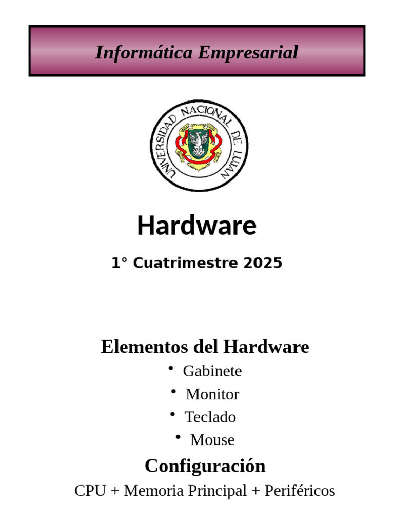 Hardware 2 | PDF | Hardware de la computadora | Microprocesador