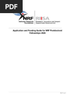DSI NRF Honours Application and Funding Guide For 2024 | PDF | Login ...
