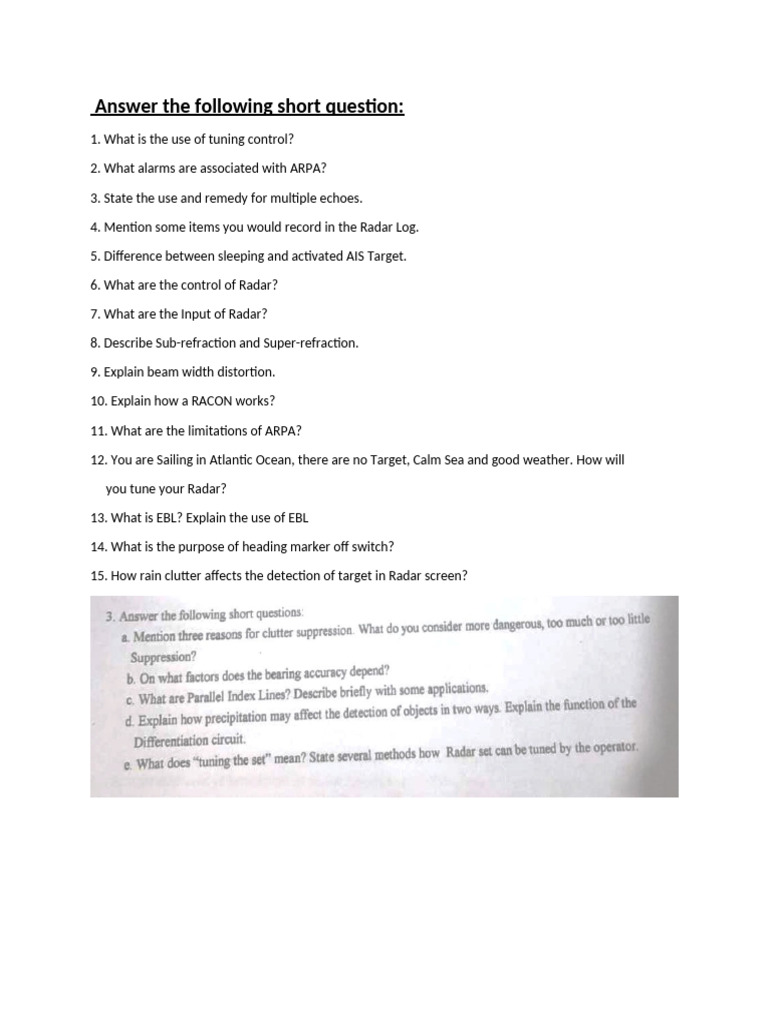 ROC ARPA-theory Questions | PDF