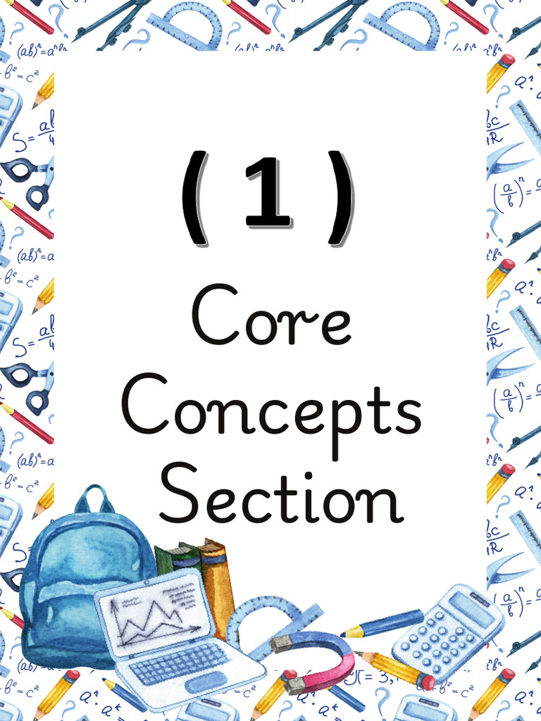 Core Concepts | PDF