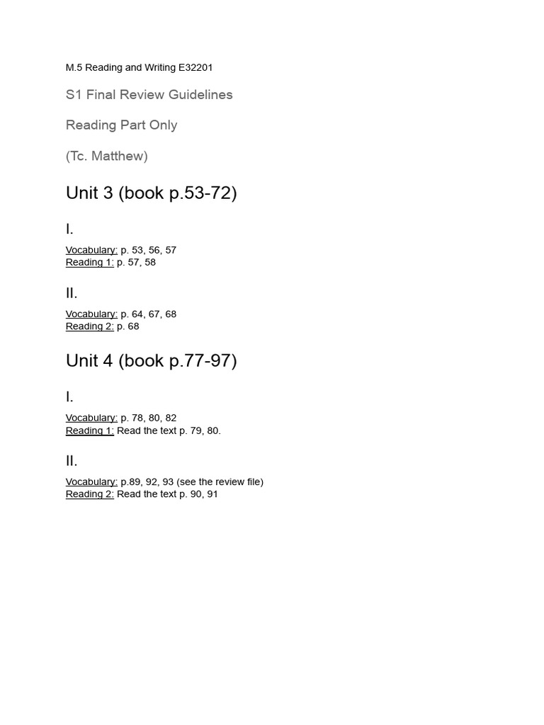 19EFB9FE M.5 R 6 7 S1 Final Guidelines | PDF