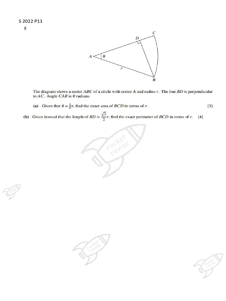 Radians QP 2020-2022 | PDF