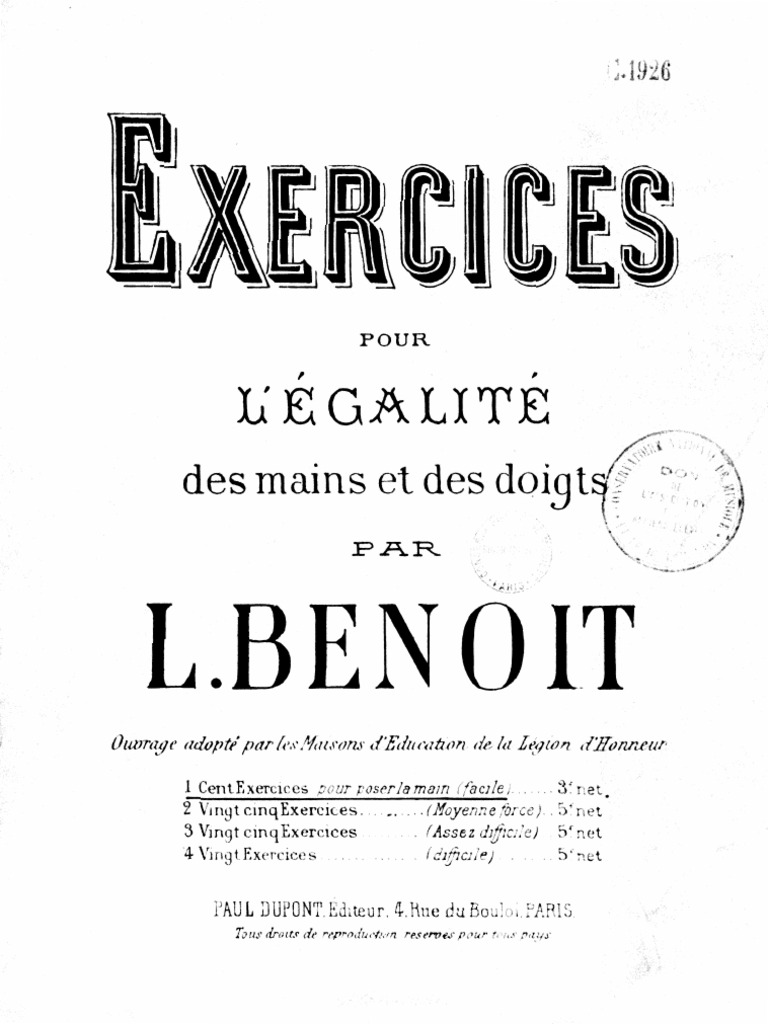 Benoit 100 | PDF