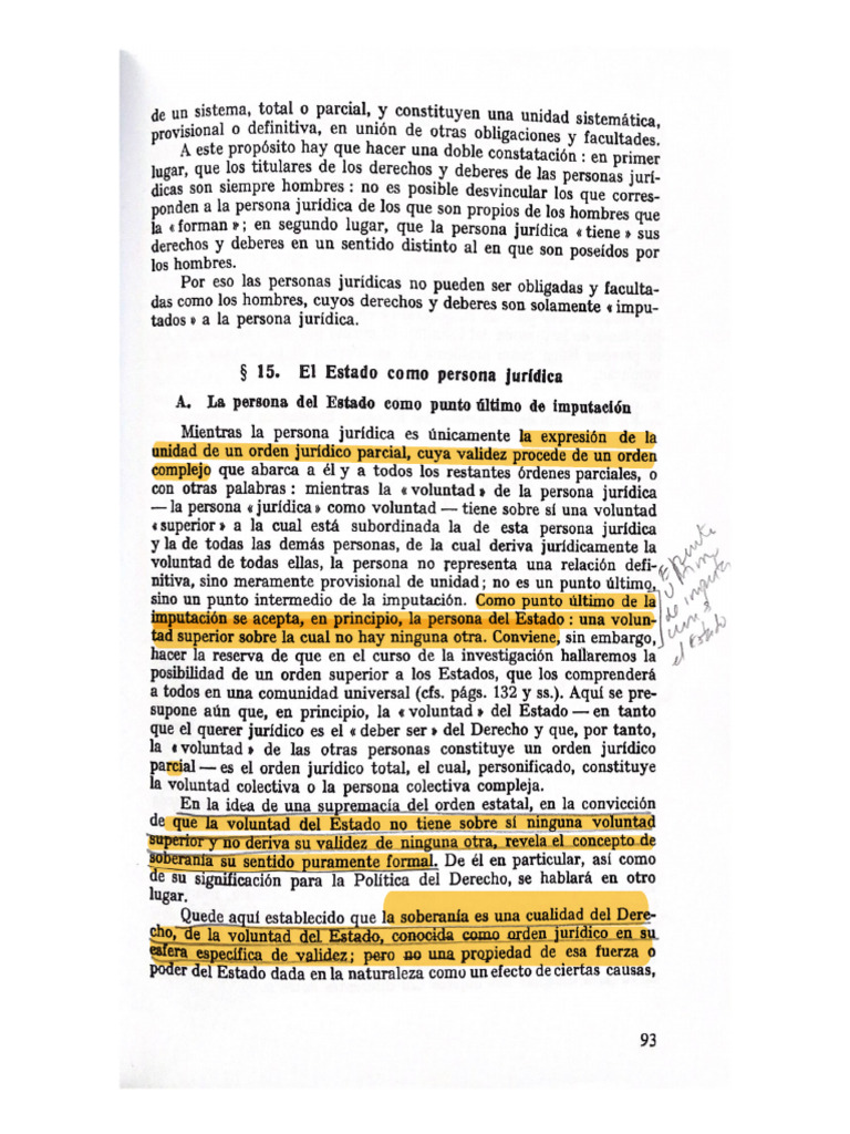 El Estado Como Persona Jurídica | PDF