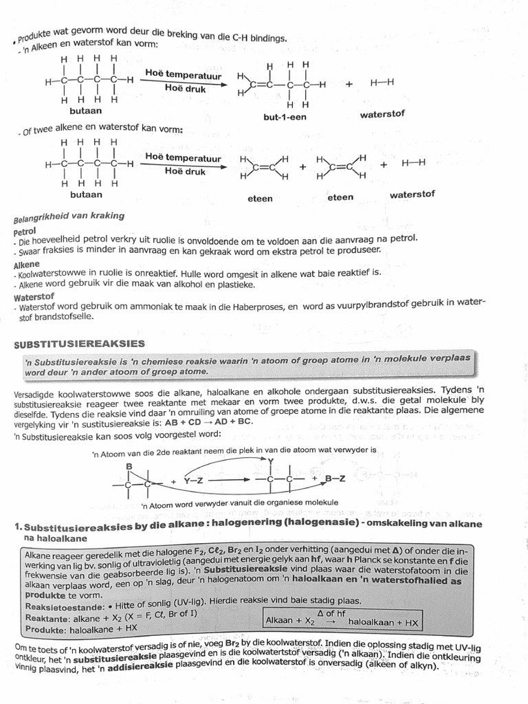 Substitusie en Opsomming | PDF