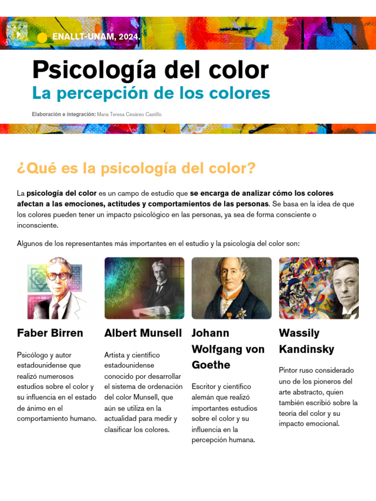 La - Psicologia Del Color | PDF | Sicología | Las emociones