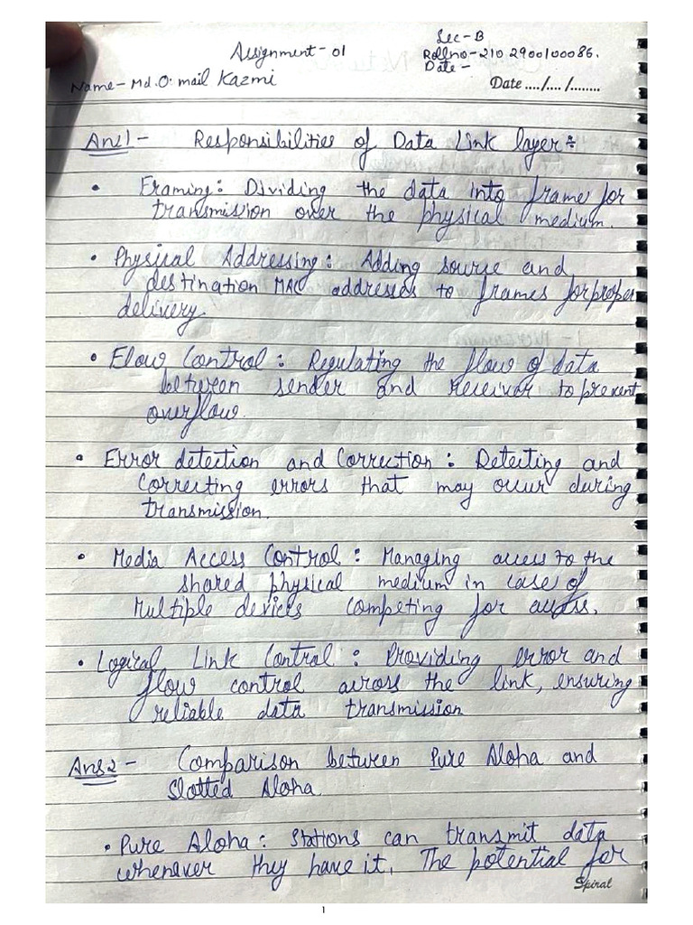 Qumail CN Assignment | PDF