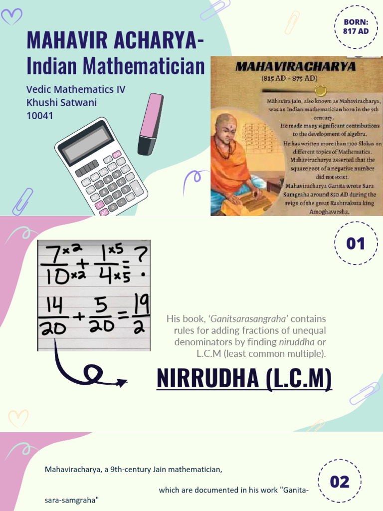 Mahviracharya | PDF