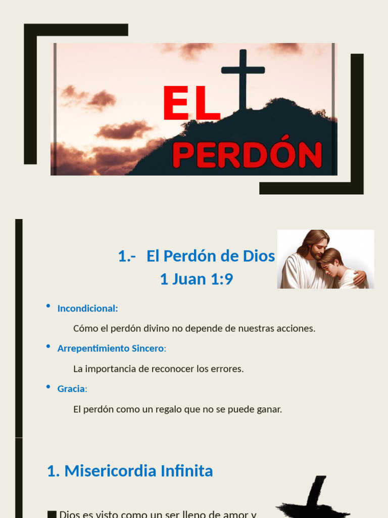 El Perdón de Dios: Gracia y Redención | PDF