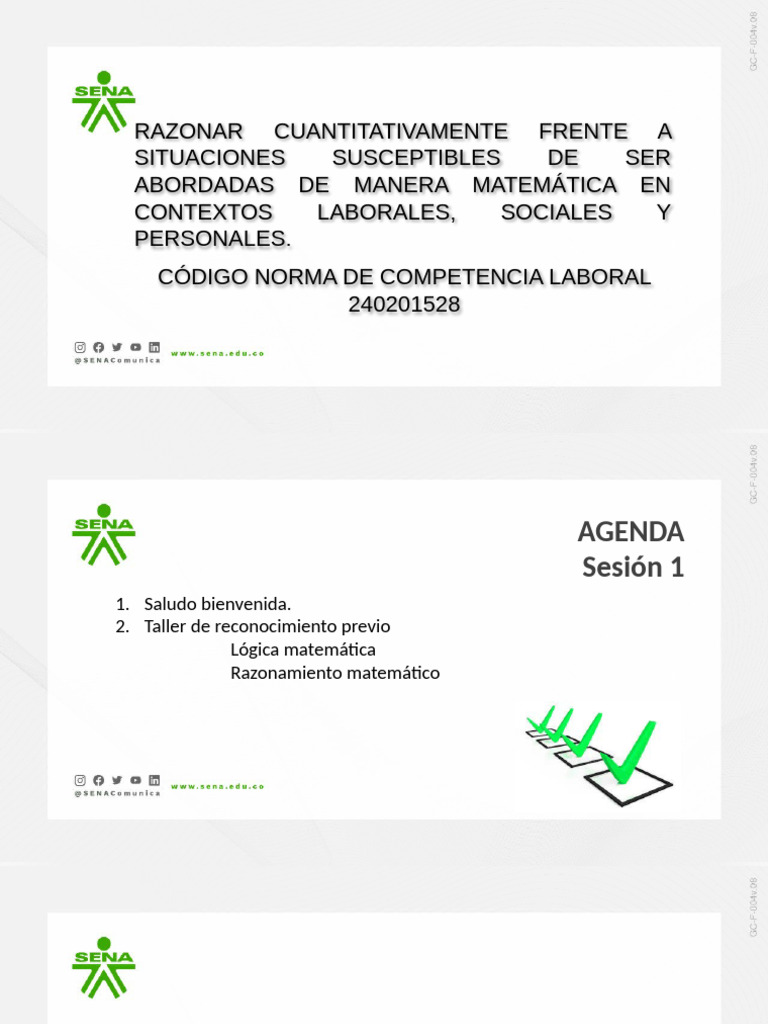 1 Matematicas Primera Sesión | PDF