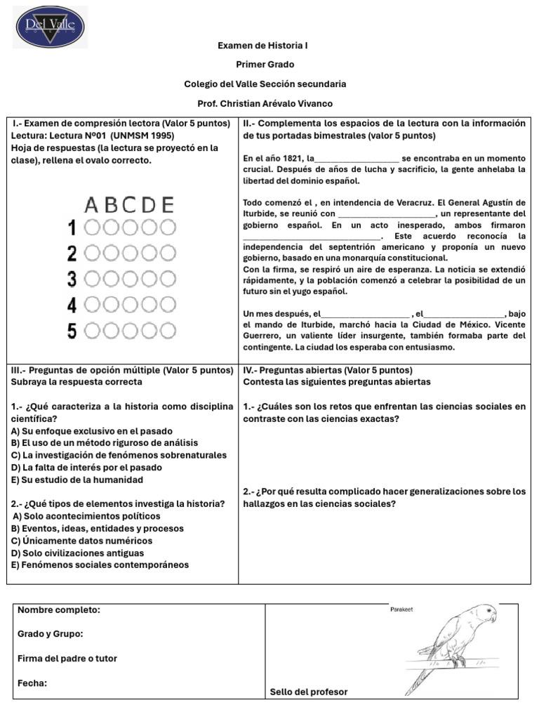 Examenes Septiembre 2024 Historia | PDF | Ciencias Sociales | Educación ...