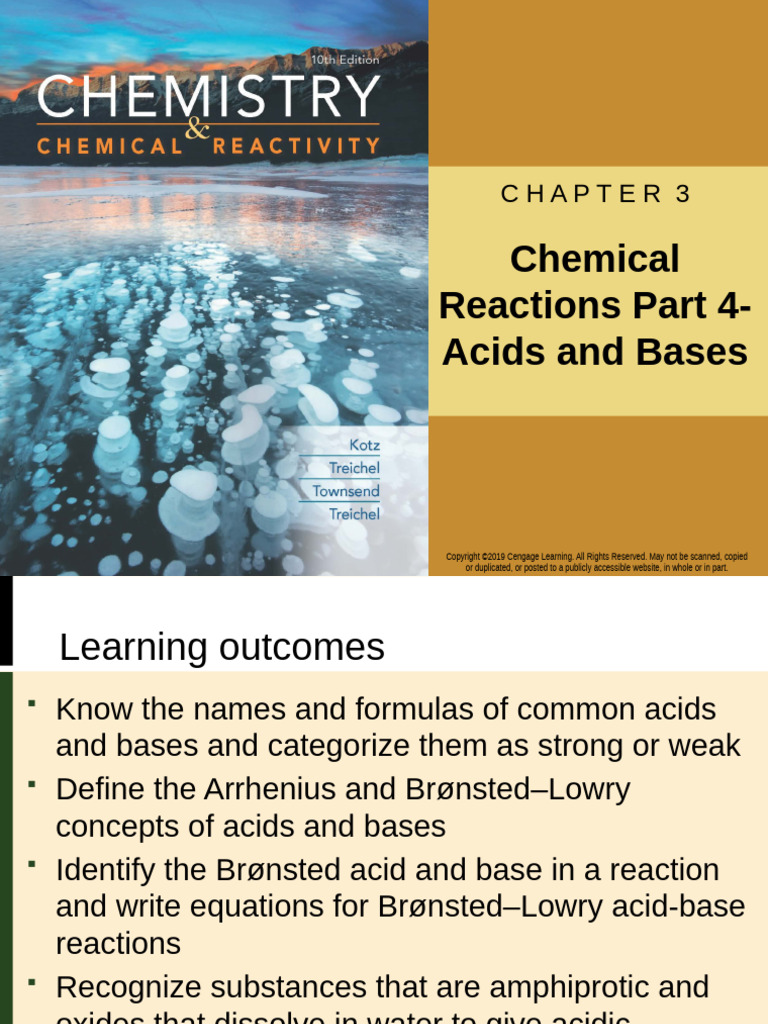 Chemical Reactions Part 4 | PDF | Acid | Physical Sciences