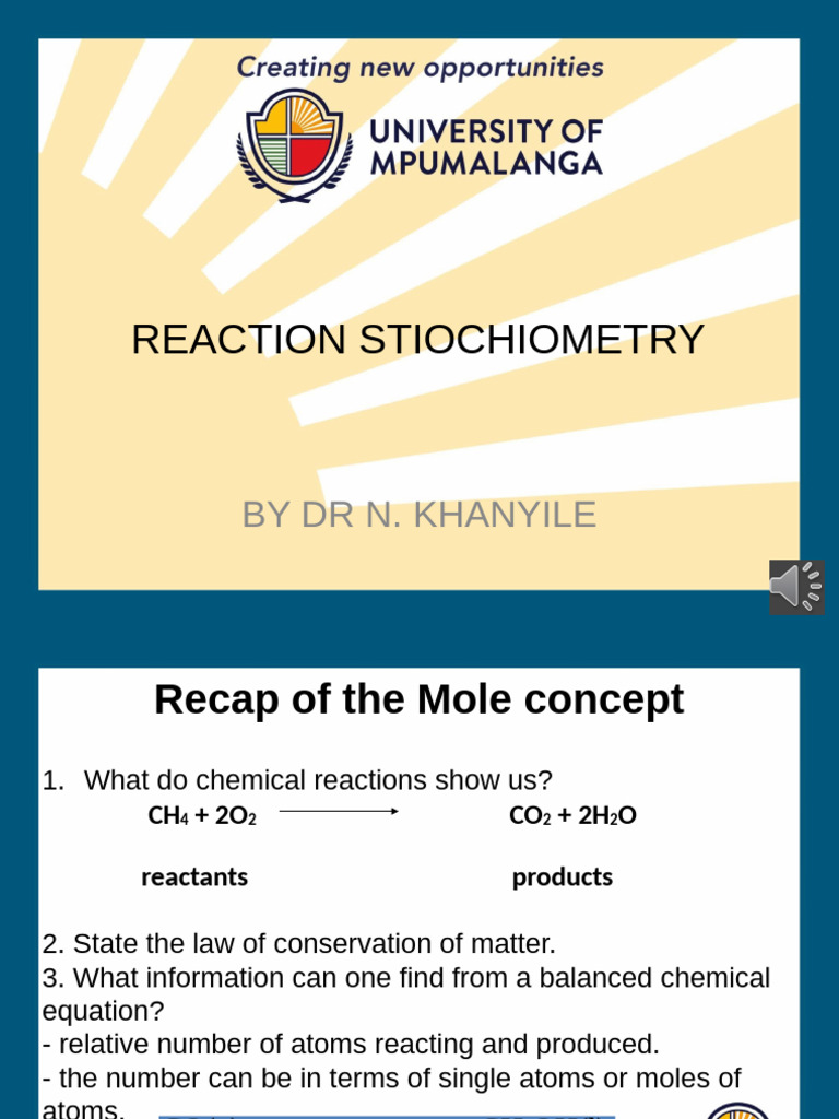 Stoichiometry (1) Narrated | PDF | Stoichiometry | Mole (Unit)