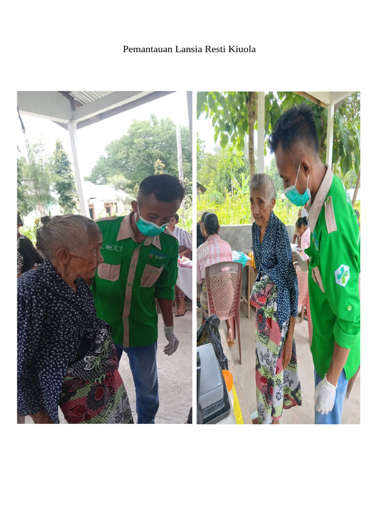 Pemantaun Lansia Resti | PDF