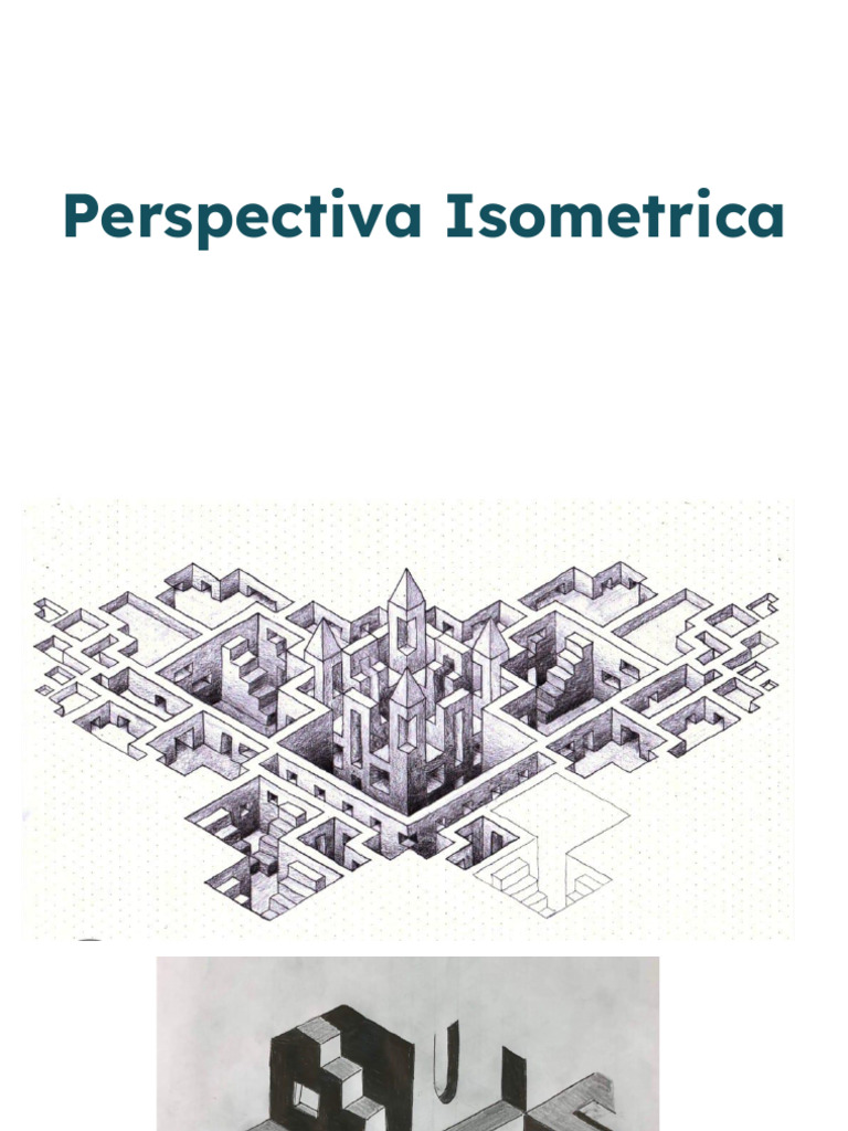 Perspectiva Isometrica (1) | PDF