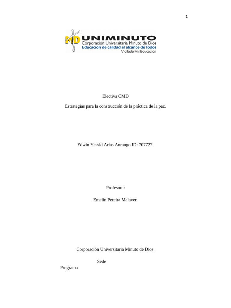 Electiva CMD | PDF