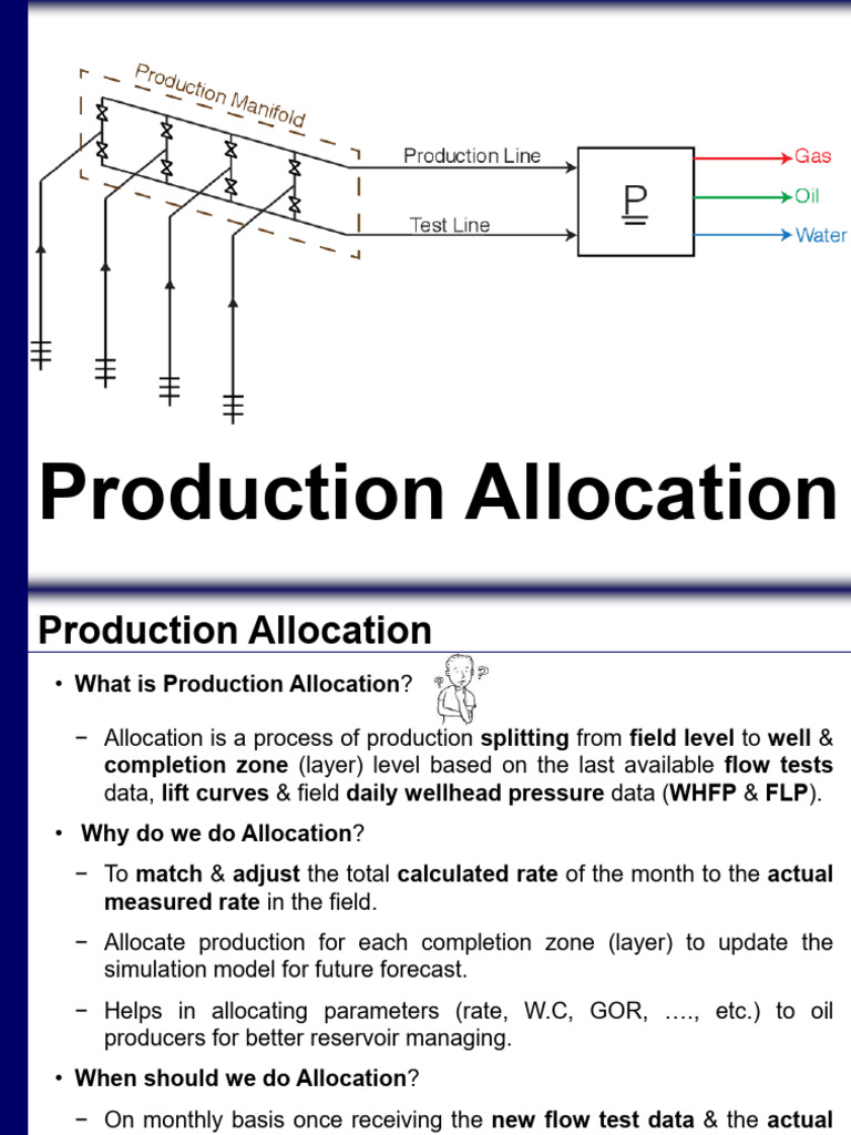 Attached Is Production Allocation Process Explained | PDF | Fluid ...