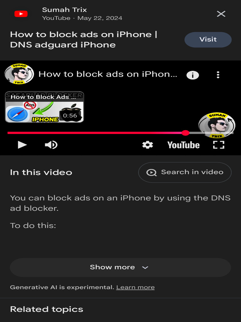 Dns Ad Blocker Ios 2025 Youtube - Google Search | PDF
