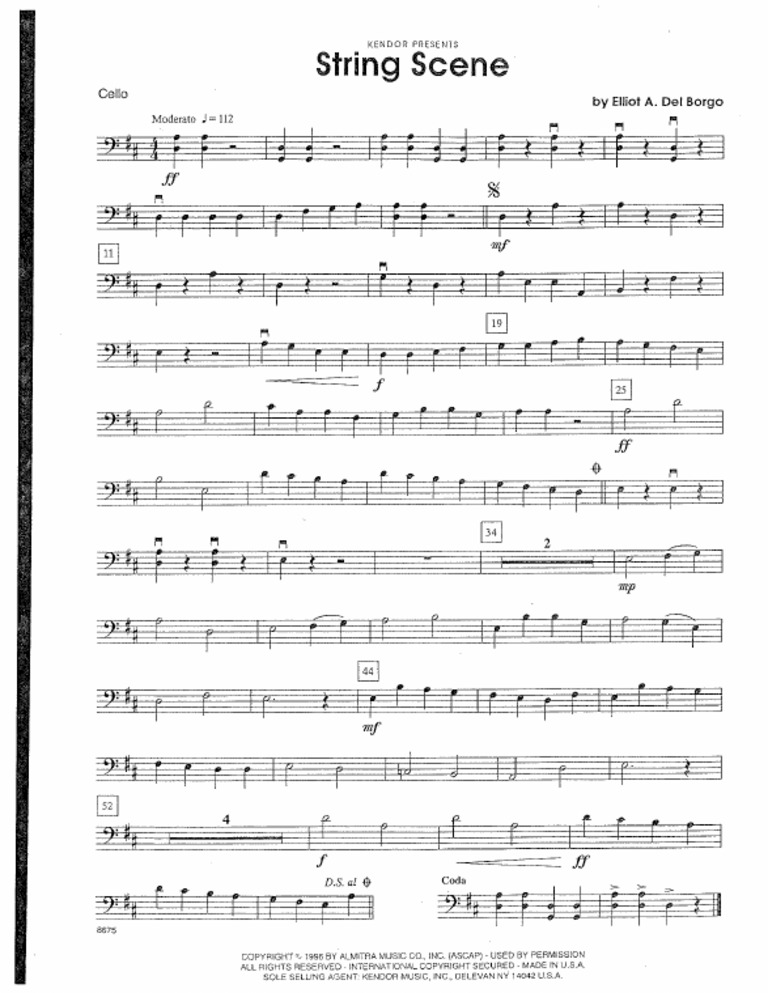 String Scene - Cello | PDF