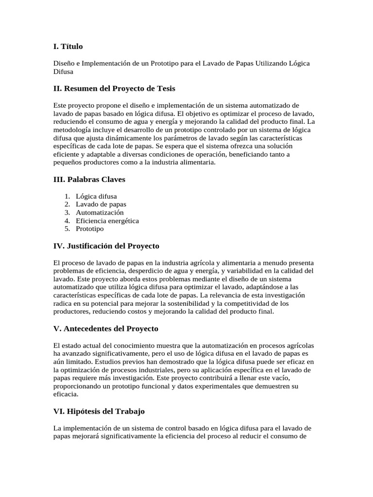 Proyectoo | PDF | Lógica difusa | Calidad (comercial)