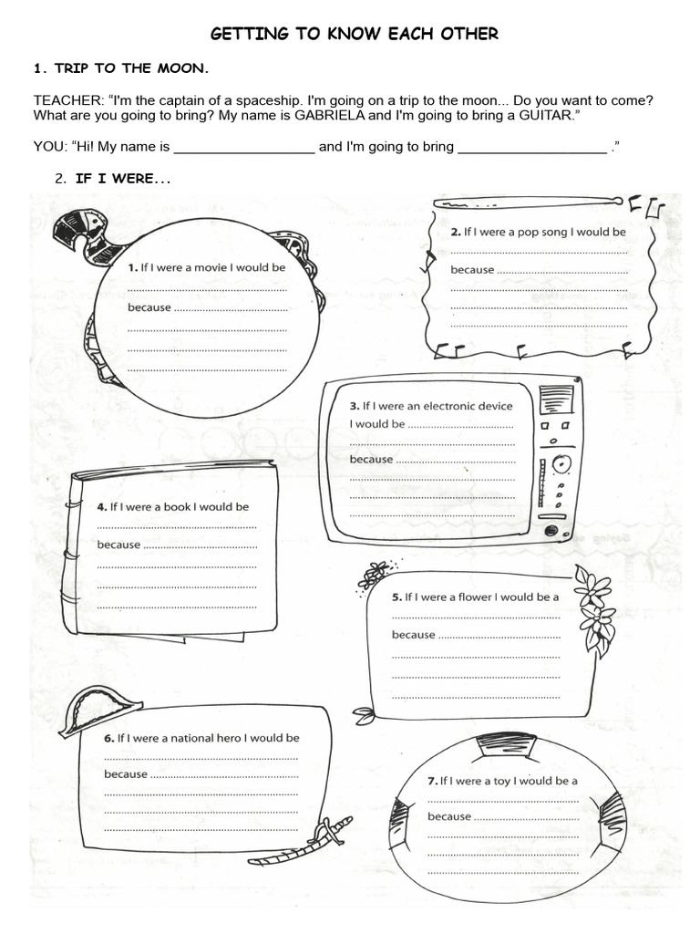 Getting To Know Each Other | PDF