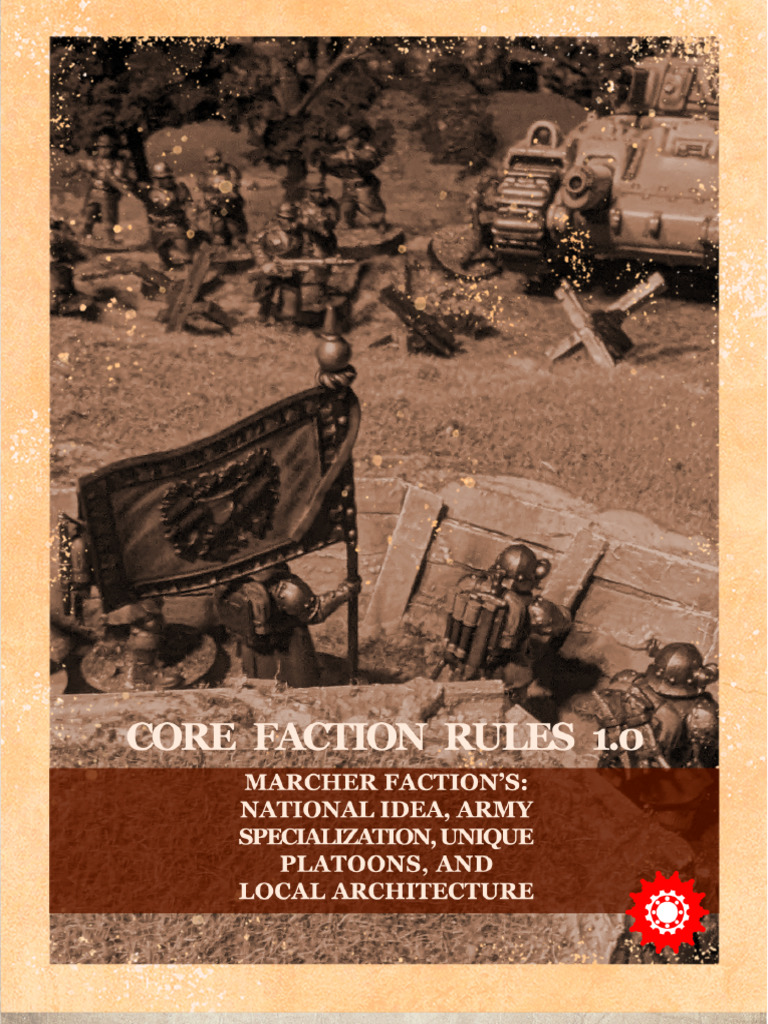Marcher Faction Rules (August Release) | PDF | Trench Warfare | Infantry