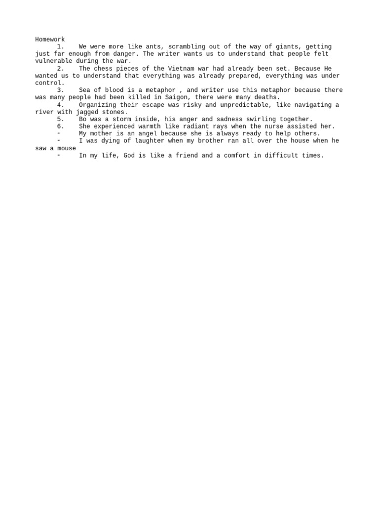 Metaphors and Emotions in War Literature | PDF