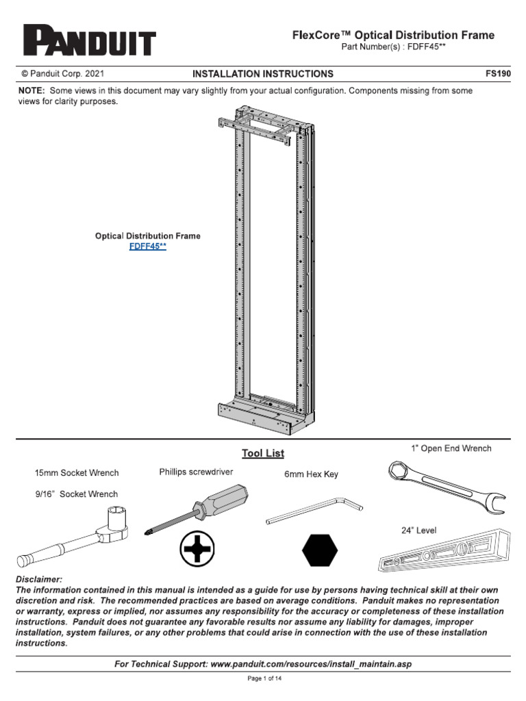 Frame Installation | PDF