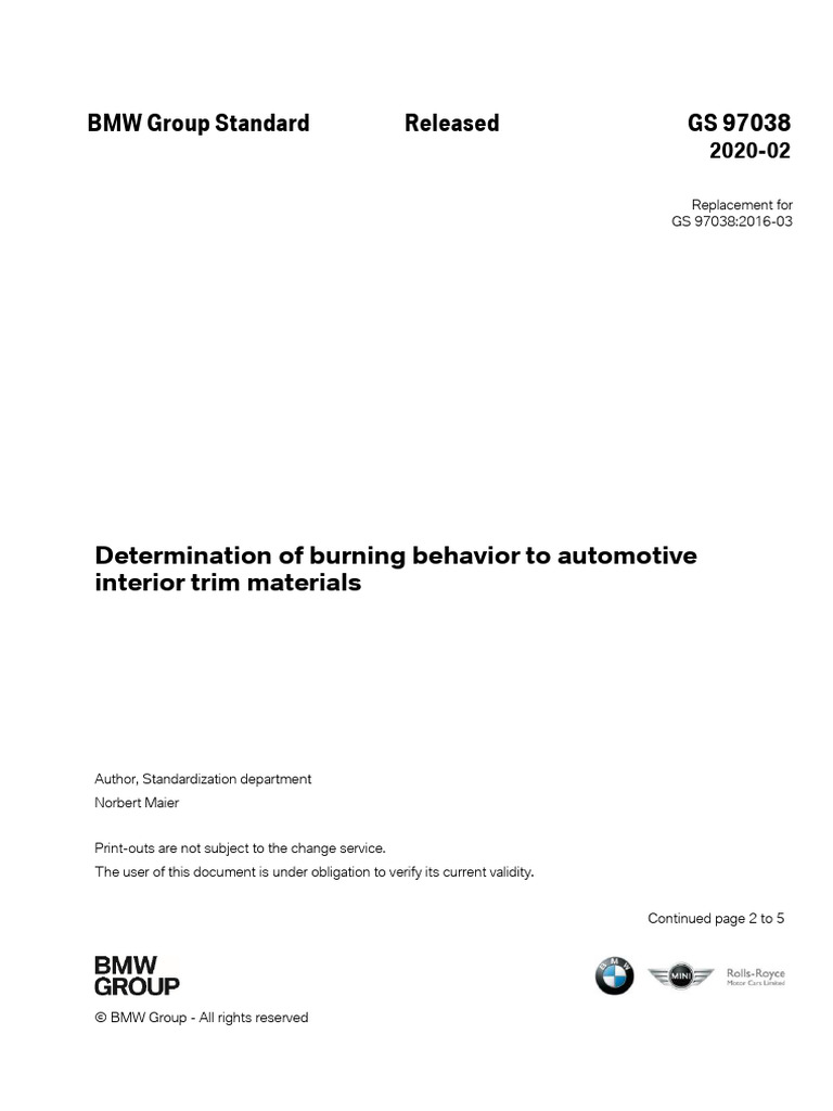 GS 97038 - Feb 2020 - Determination of Burning Behavior To Automotive Interior Trim Materials ...