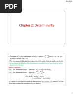 Determinants of Non-Square Matrices | PDF | Determinant | Matrix ...
