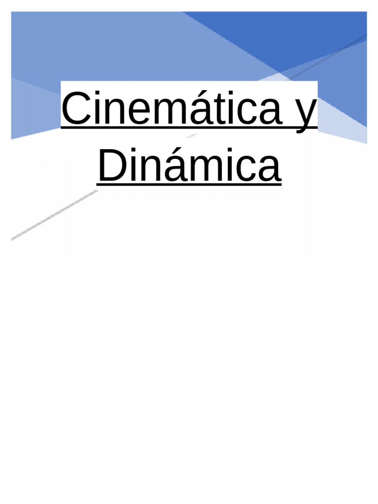 Tarea 1.1 Cinemática de La Partícula | PDF | Cinemática | Aceleración