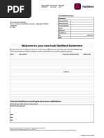 Nationwide FlexAccount Statement Guide | PDF | Overdraft | Cash