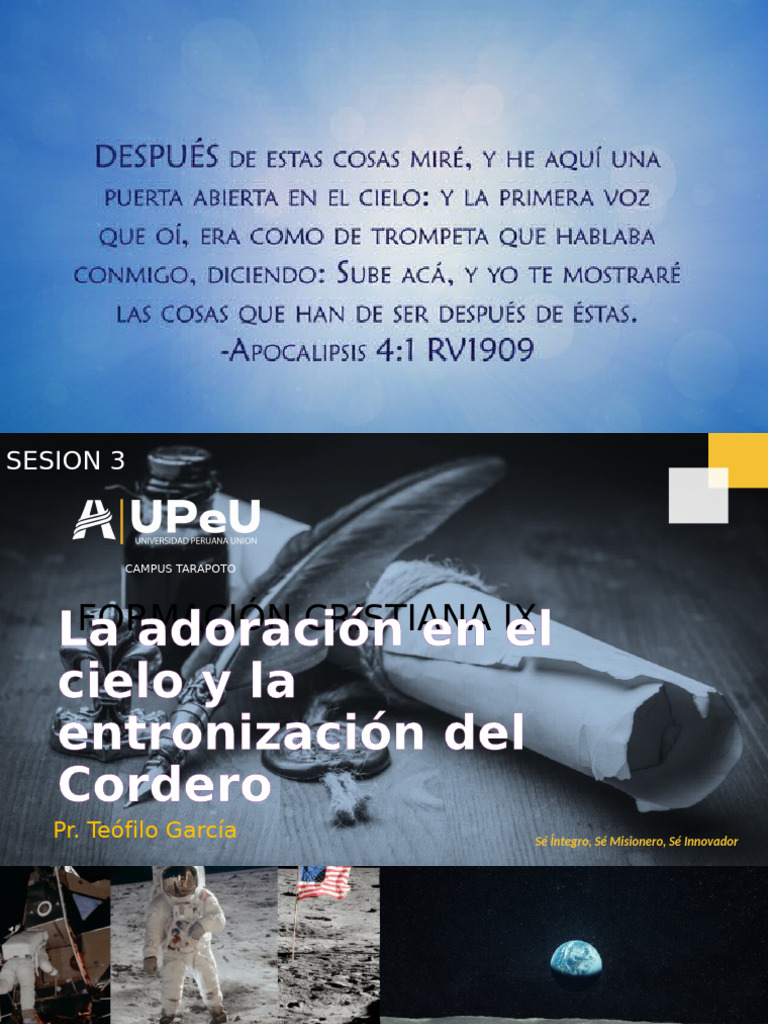 Sesion 3 - Capitulo 4 y 5 - 5w6tstvbr0 | PDF | Cordero de Dios | Libro de revelación