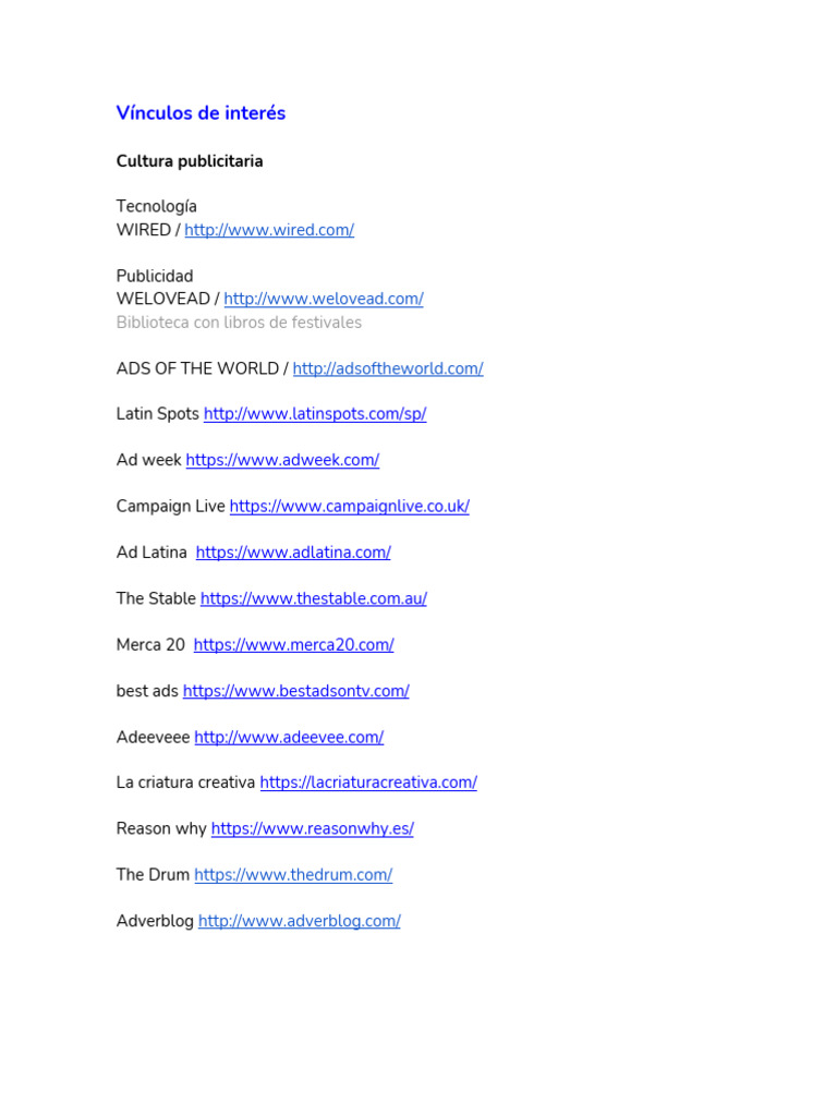 V¡nculos de Inter S | PDF