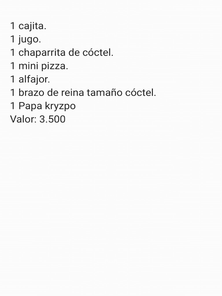 Desayuno Dia Del Alumno - 250421 - 101753 | PDF