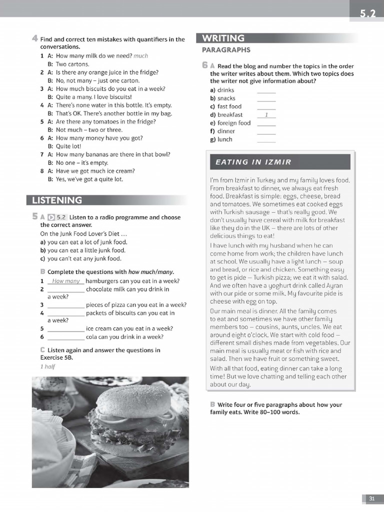 Speakout Elementary Workbook 2015, 2nd-31-40 | PDF