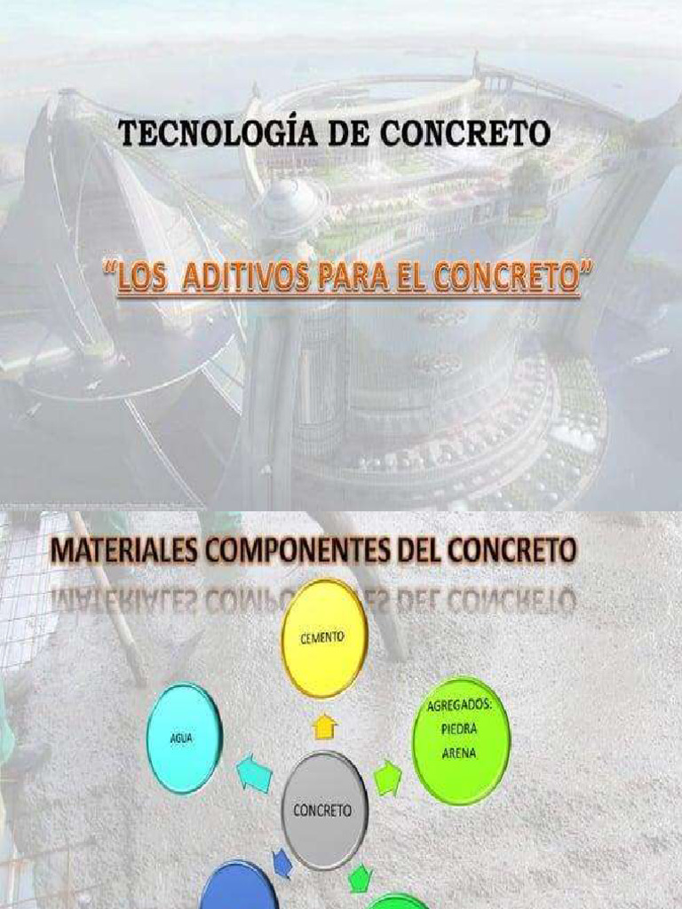 ADITIVOS PARA EL CONCRETO | PDF