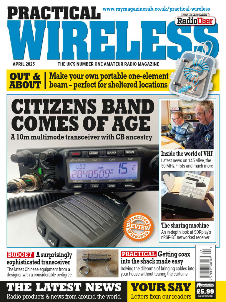 Practical Wireless - April 2025 UK | PDF | Broadcast Engineering ...