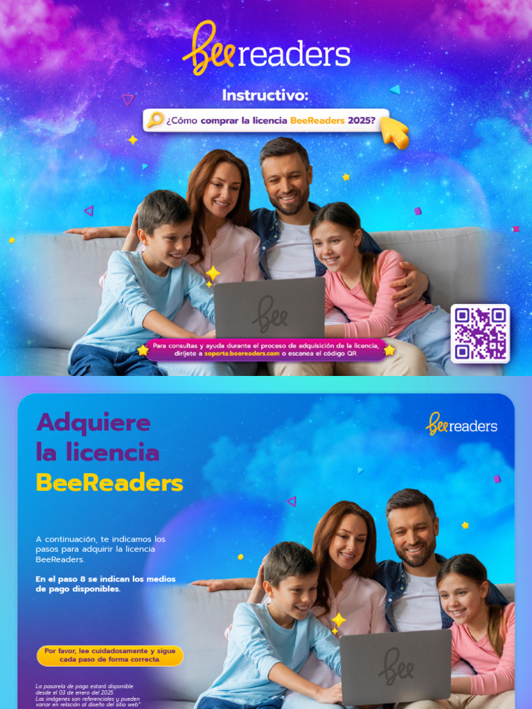Bee Readers Instructivo de Compra 2025 | PDF | Youtube | Informática