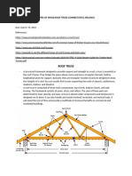 39 Parts of A Roof Truss With Illustrated Diagrams Definitions | PDF ...