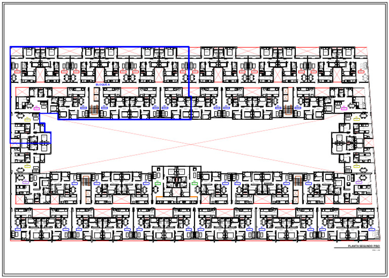 Plano 2° Piso Al 9° Piso - Bloque A | PDF | Habitación | Inicio