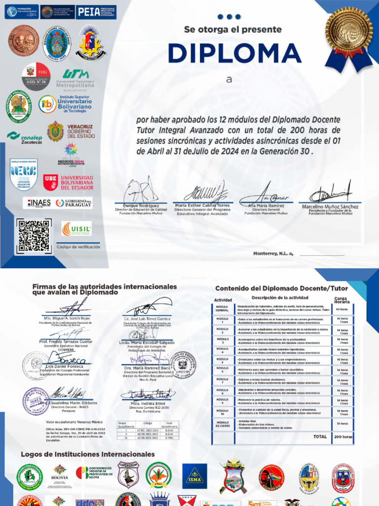 Descarga El Diploma de Certificacin | PDF
