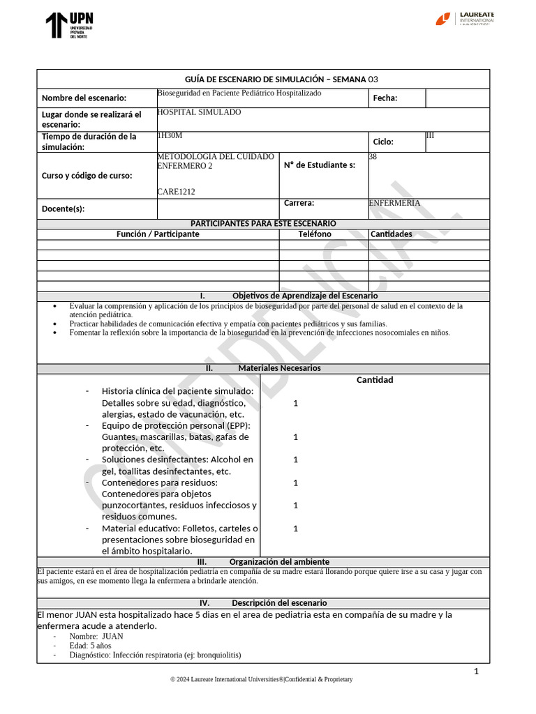 Semana 3 - Guía de Escenario de Simulación Modificada | PDF ...
