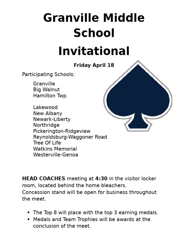 Granville Middle School Invitational Program 2025 04-16-21!46!07 | PDF