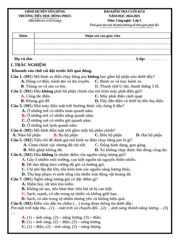 HẠNH BKT CÔNG NGHỆ 5-CK2 | PDF