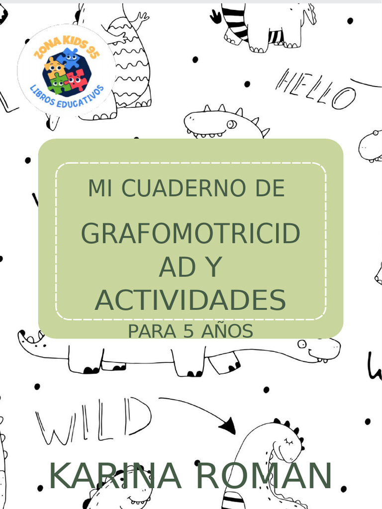 Actividades de Grafomotricidad 5 Años | PDF | Color | Nieve