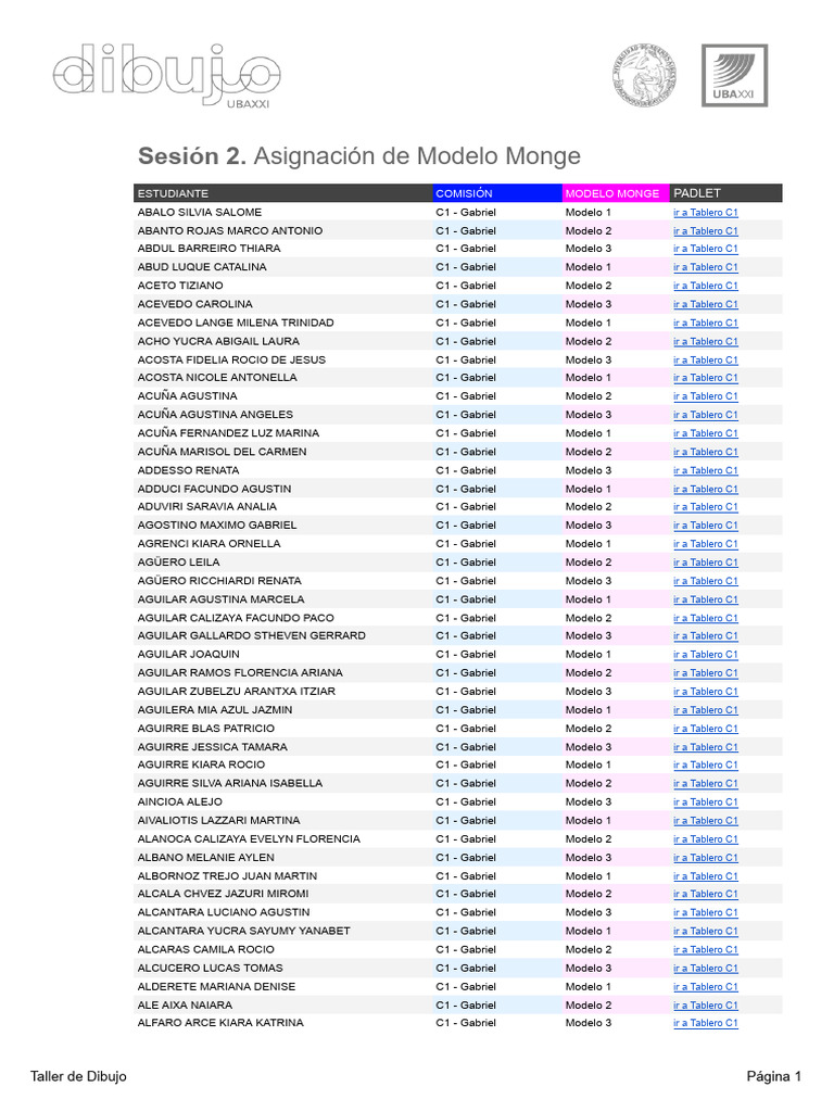 TdD2025 Asignacion Modelo Monge | PDF